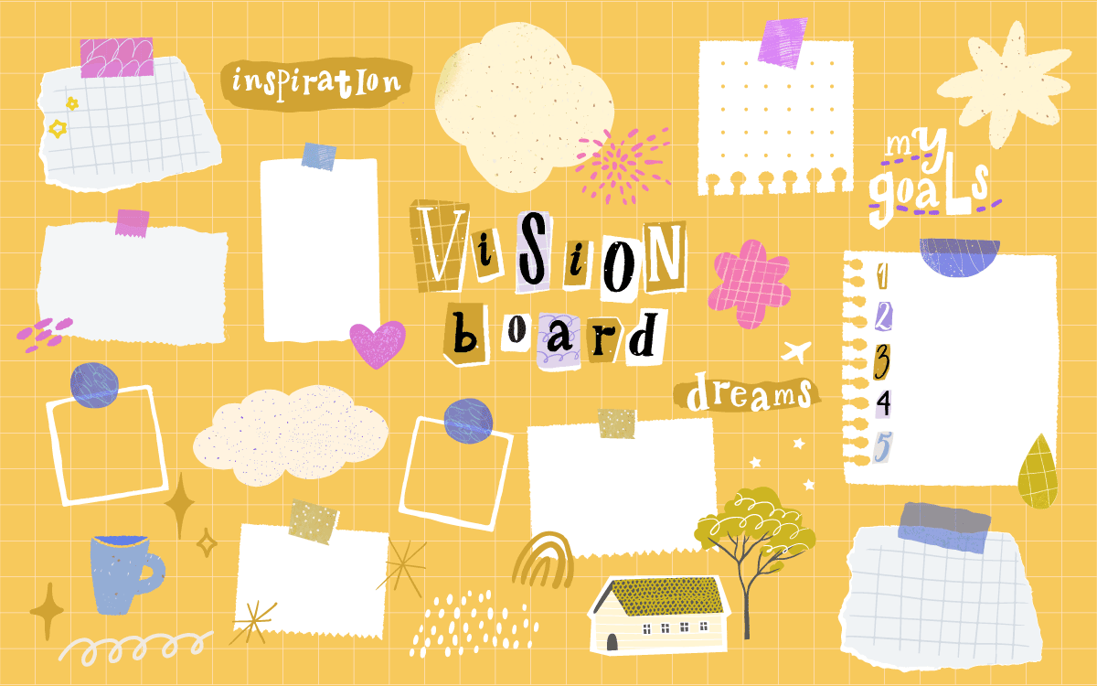 Create a 2026 vision board aligned with Universal Year 1 energy